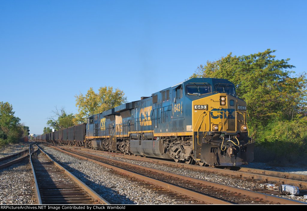 CSX 643 - K185 Northbound
